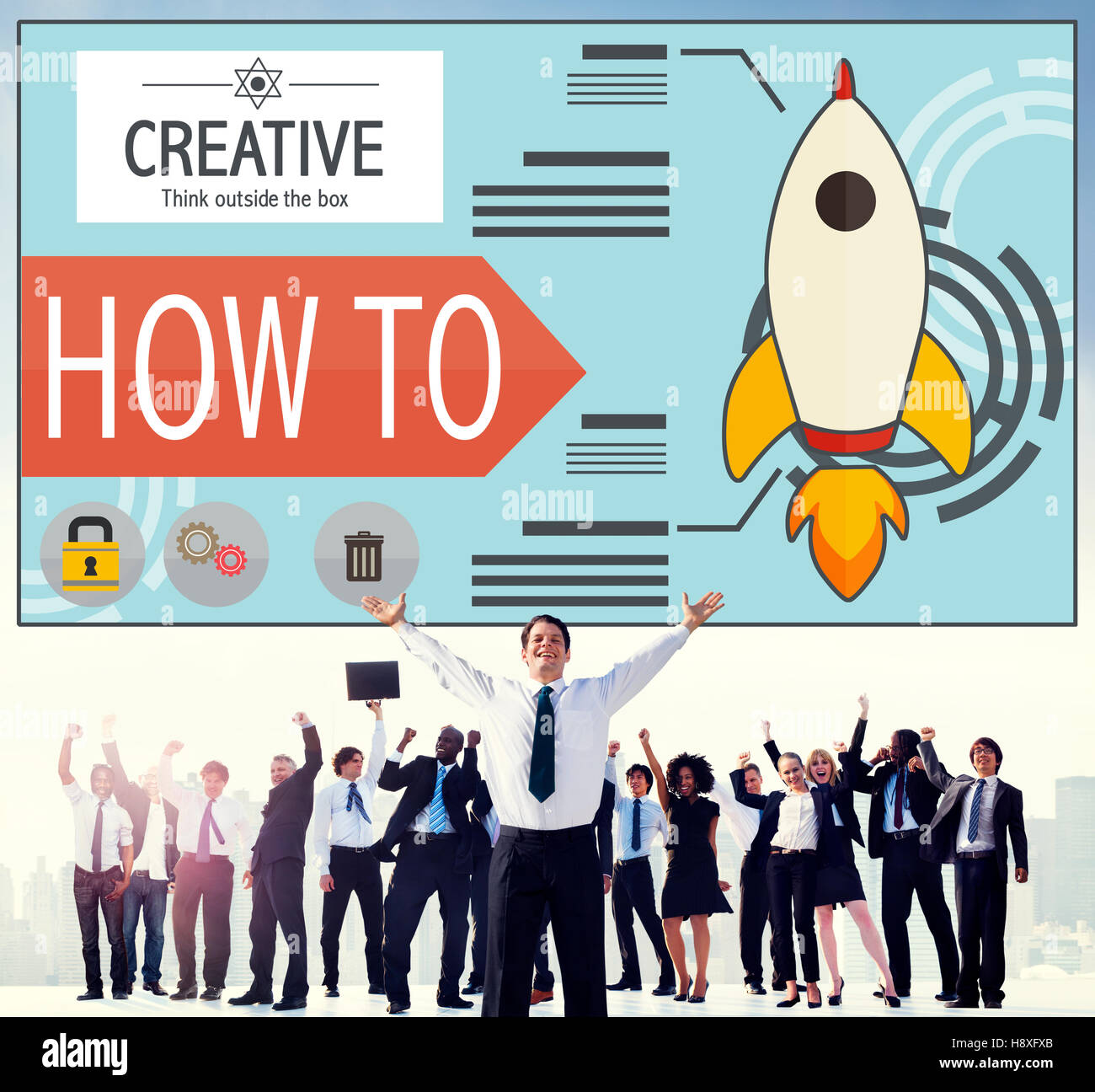 Creative Innovation Development Growth Success Plan Concept Stock Photo ...