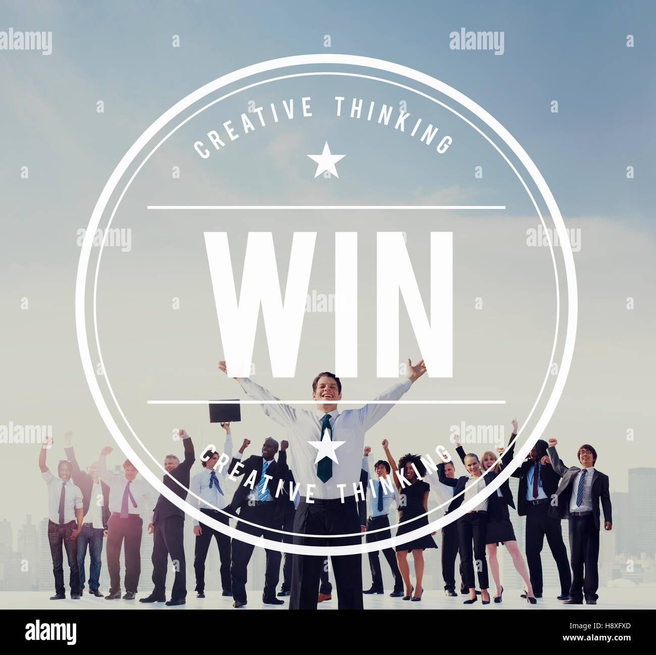 Win Winner Victory Success Best Achievement Victor Concept Stock Photo ...