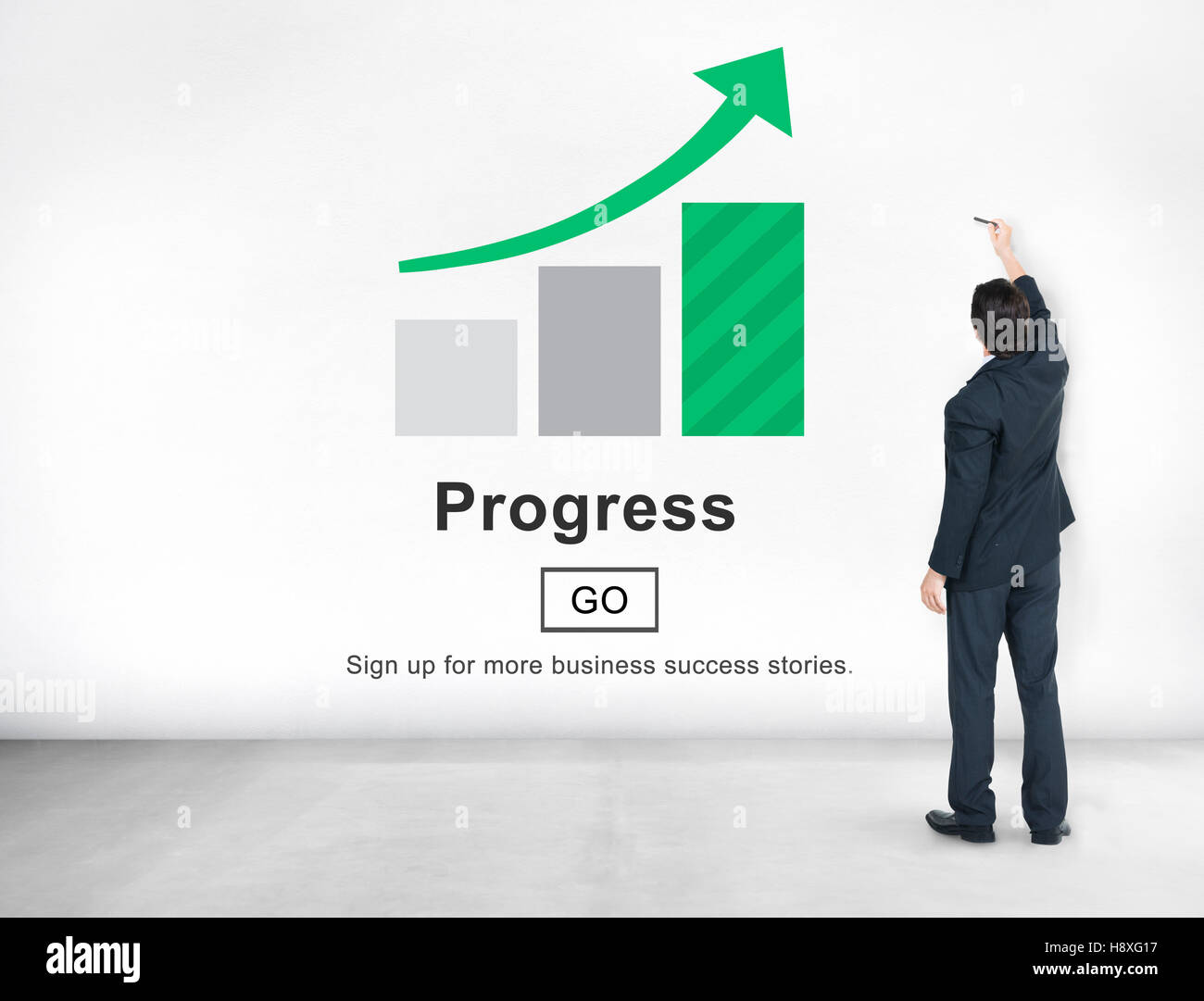Progress Development Imrpovement Advancement Concept Stock Photo - Alamy