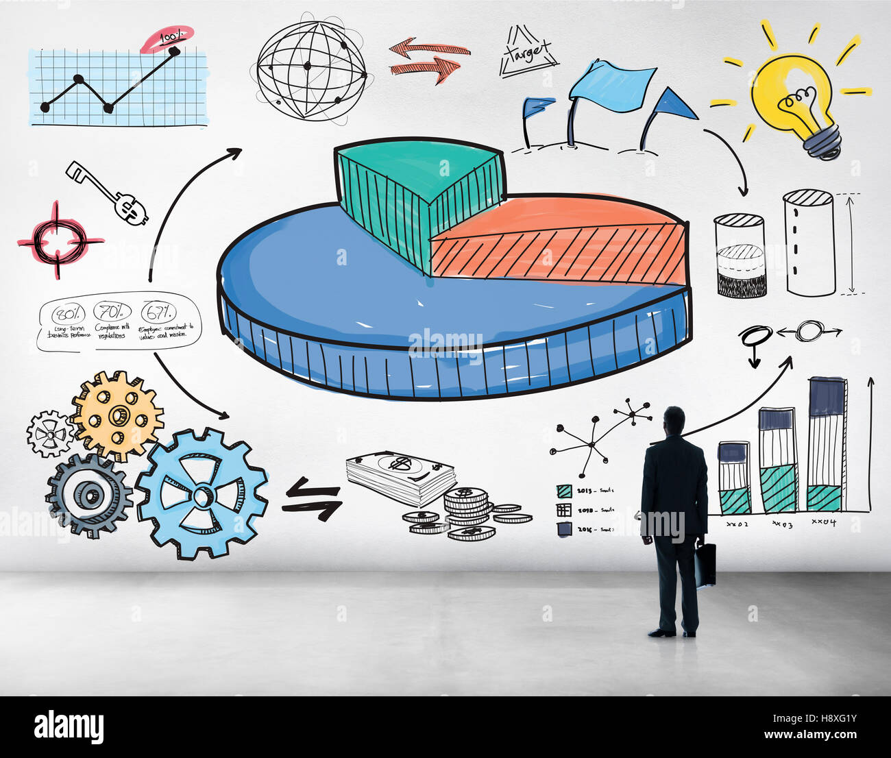Graph of sales hi-res stock photography and images - Alamy