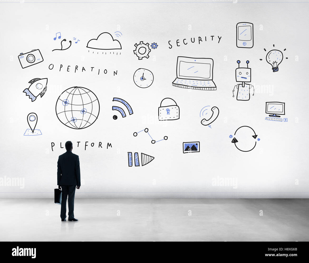 Technology Connecting Cloud Network Concept Stock Photo - Alamy