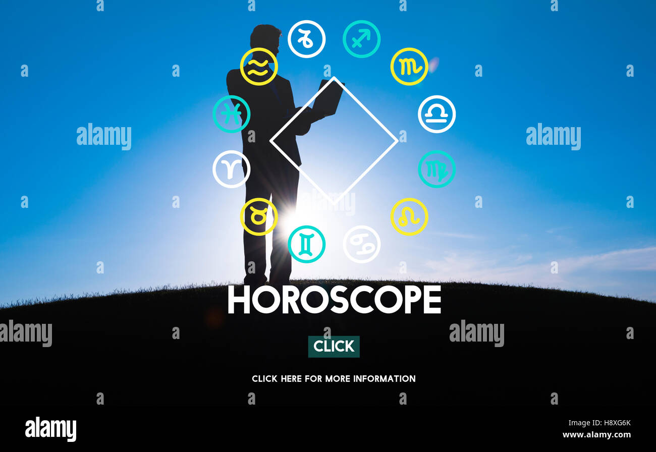 Horoscope Astral Calendar Future Prediction Signs Concept Stock Photo ...