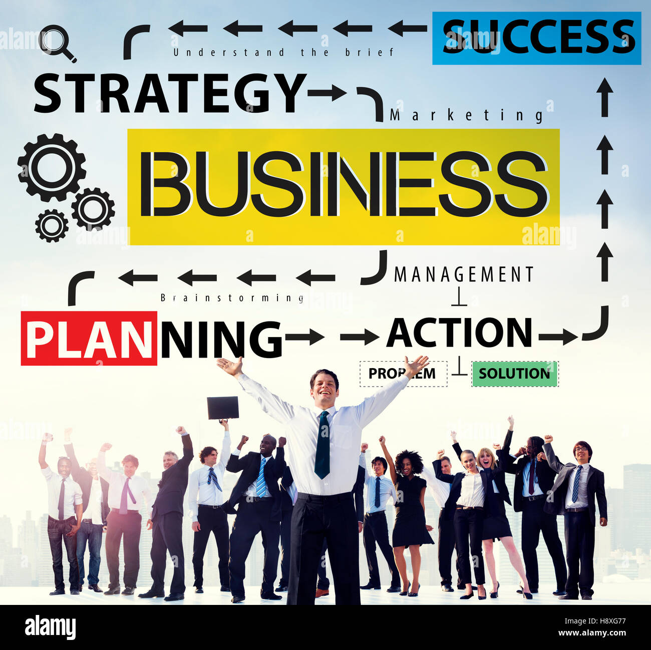 Action success hi-res stock photography and images - Alamy