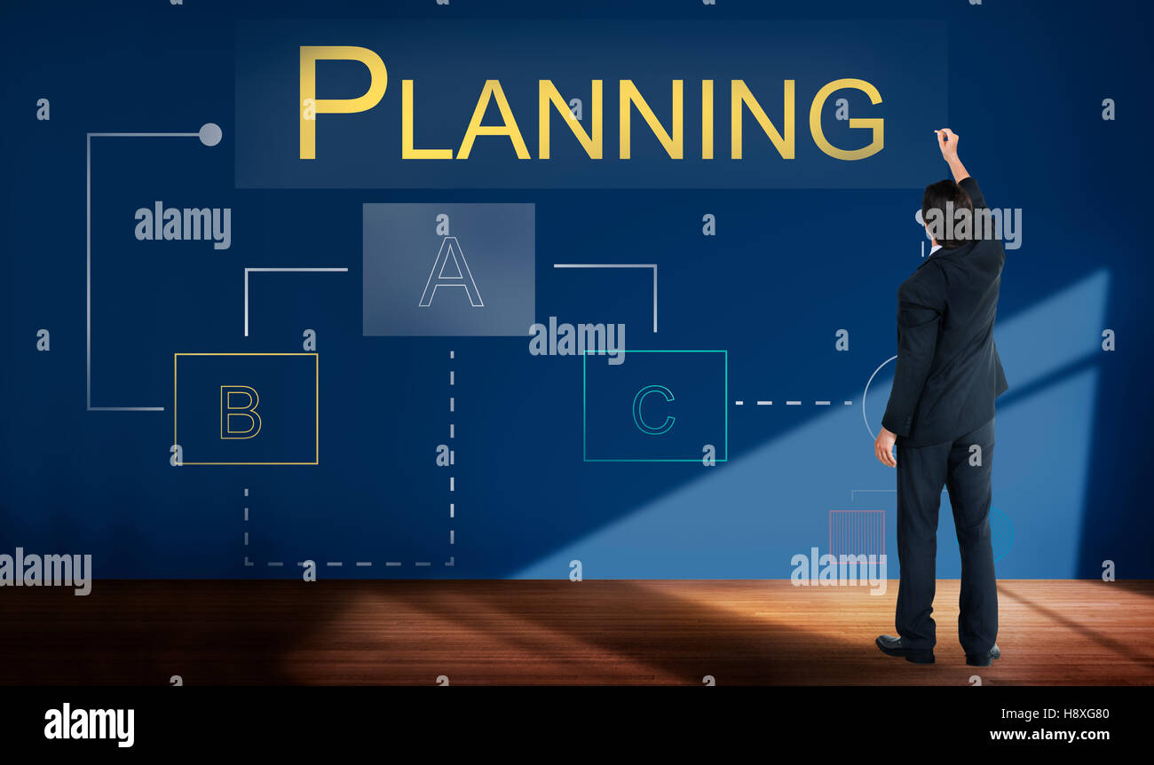 Planning Strategy Discussion Solutions Process Concept Stock Photo - Alamy