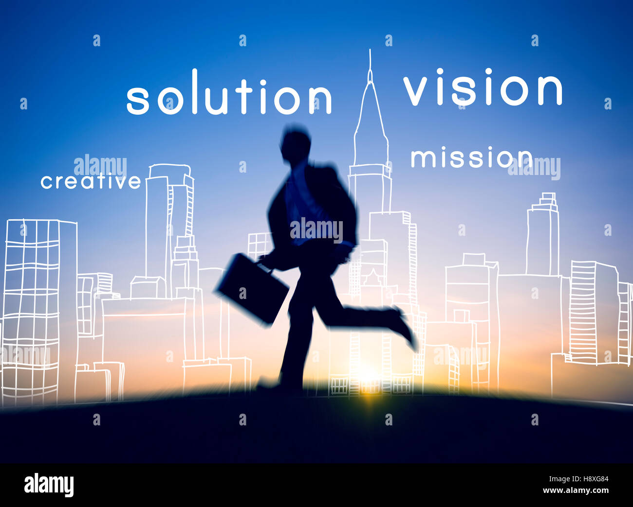 Visionary Vision Visional Idea Creativity Ambition Concept Stock Photo ...