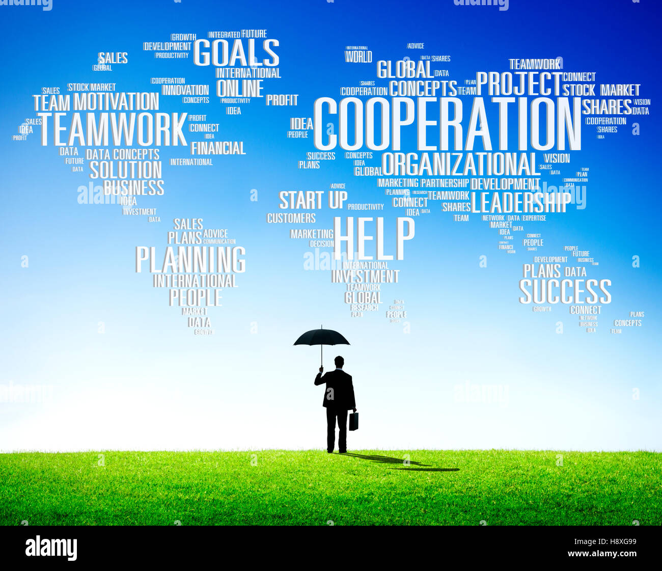 Coorperation Business Coworker Planning Teamwork Concept Stock Photo ...