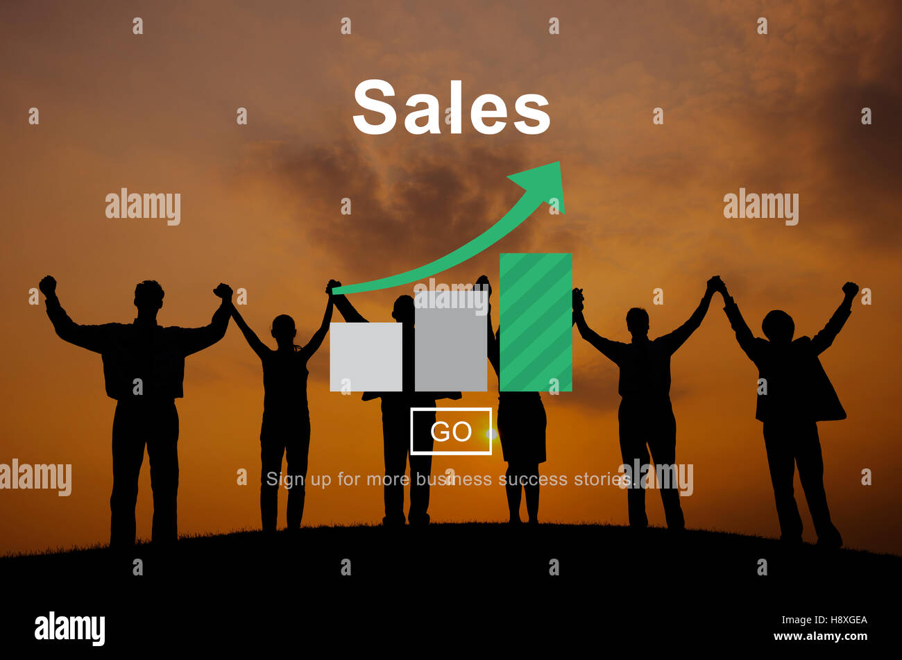 Sales Income Finance Business Commerce Concept Stock Photo - Alamy