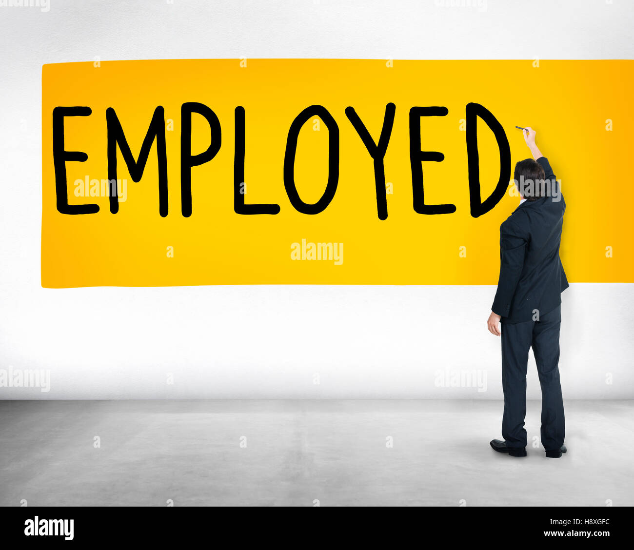 Employment Employed Career Job Hiring Concept Stock Photo - Alamy