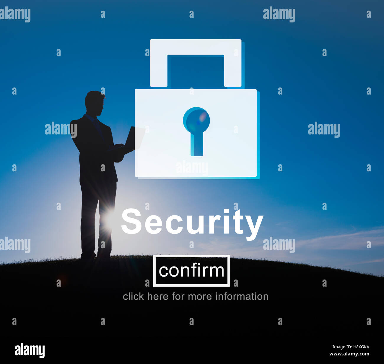 Security Lock Website Online Privacy Concept Stock Photo - Alamy