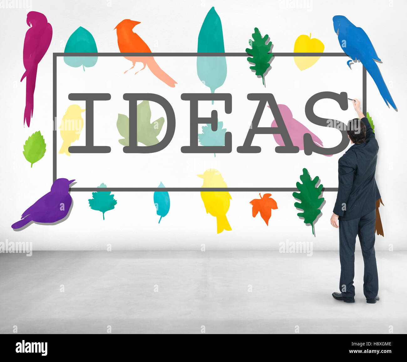Ideas Create Creative Creativity Thoughts Concept Stock Photo - Alamy