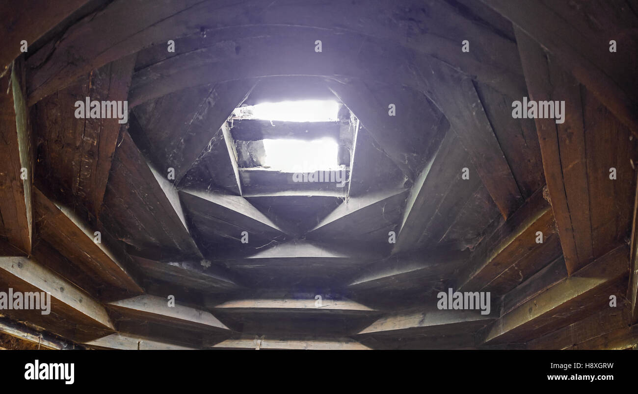 Old house chamber ceiling hi-res stock photography and images - Alamy