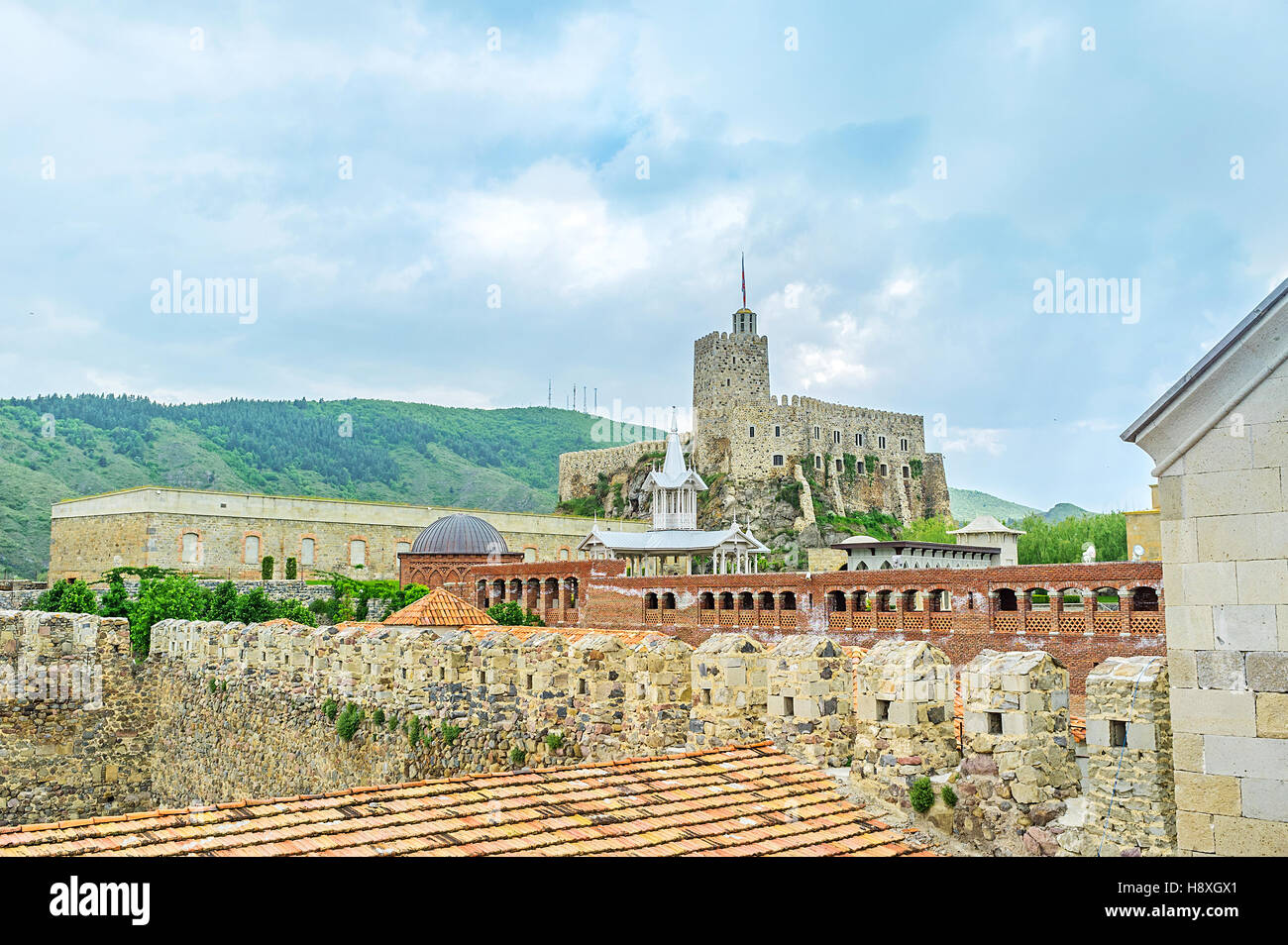 The Rabati Castle is the highest point in renovated fortress in ...