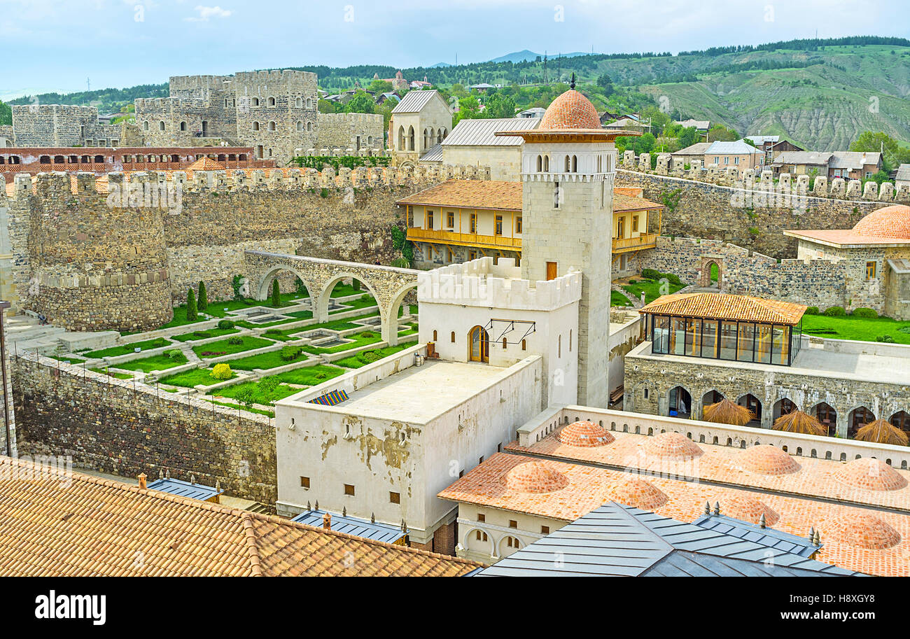 The Rabati Castle restored as Ottoman complex, including mosques with ...
