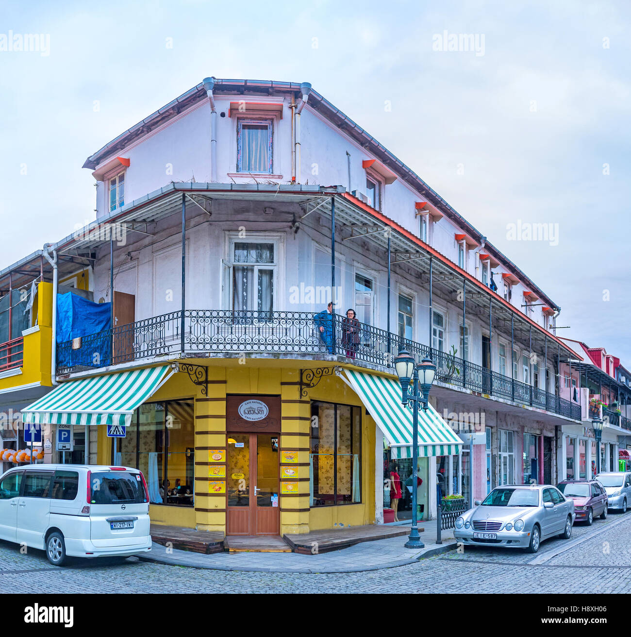 The nice local restaurant in the old cottage in the tourist ...