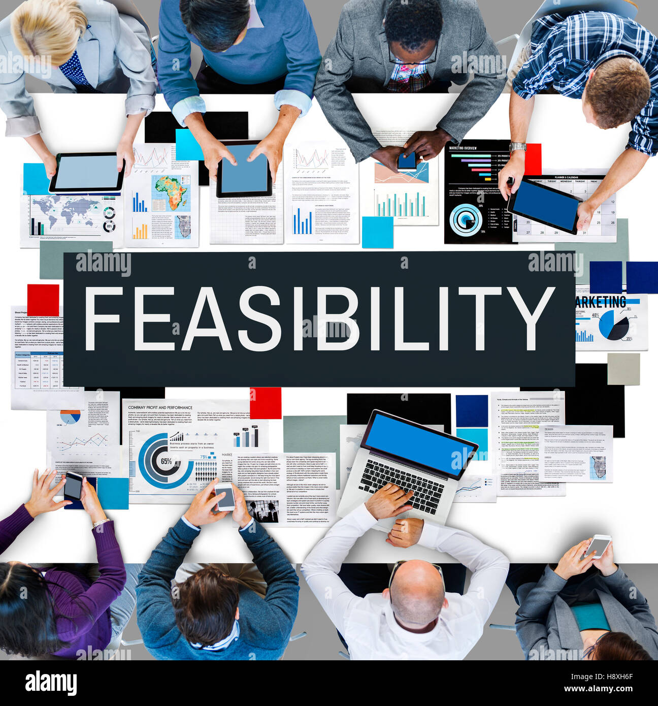 Feasibility Feasible Possible Suitable Potential Concept Stock Photo ...
