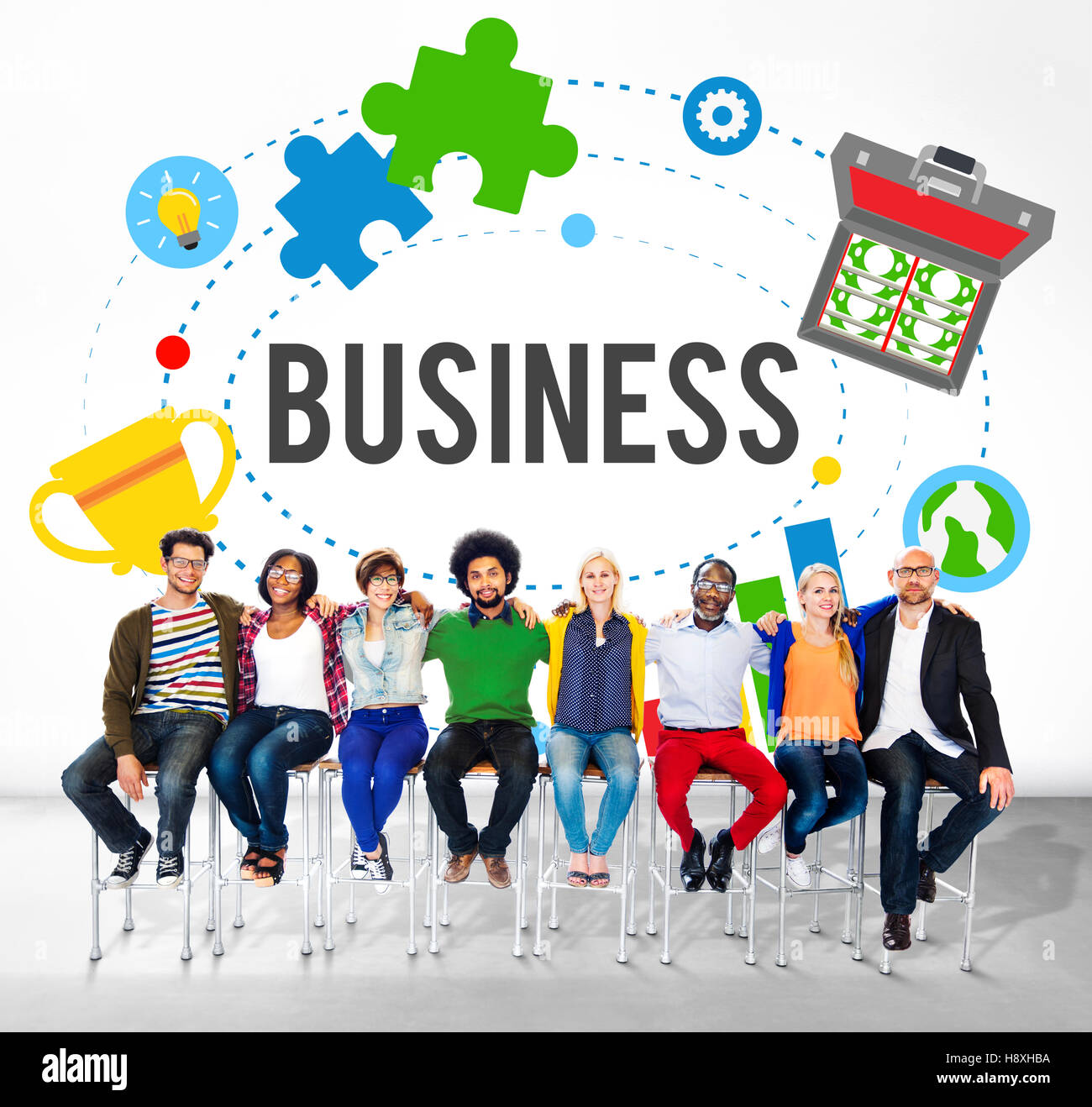 Business Company Corporate Enterprise Organisation Concept Stock Photo ...