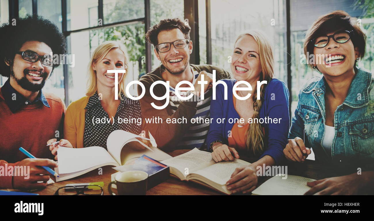 Together Community Family Friends Support Concept Stock Photo - Alamy