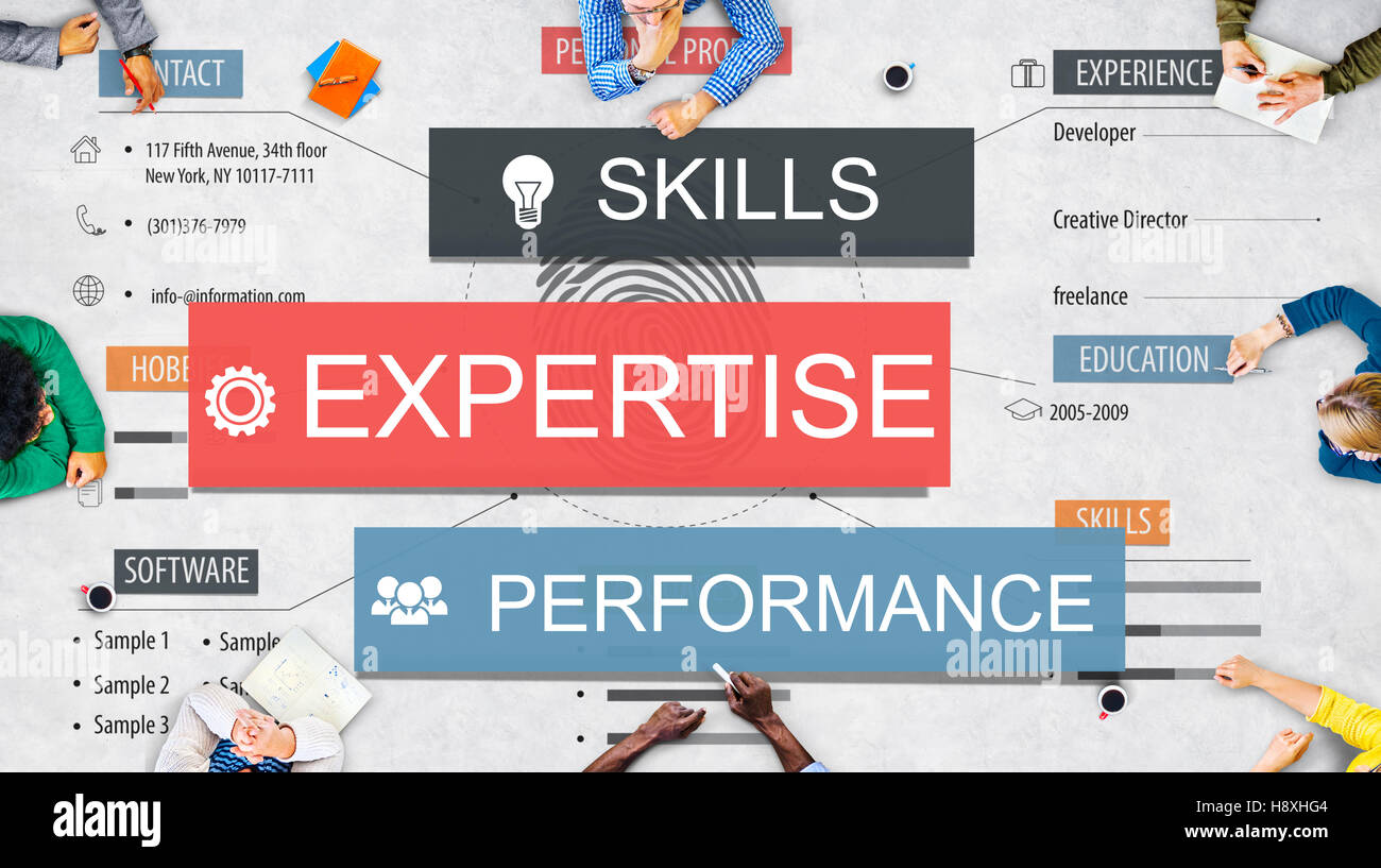 Knowledge skills and abilities hi-res stock photography and images - Alamy