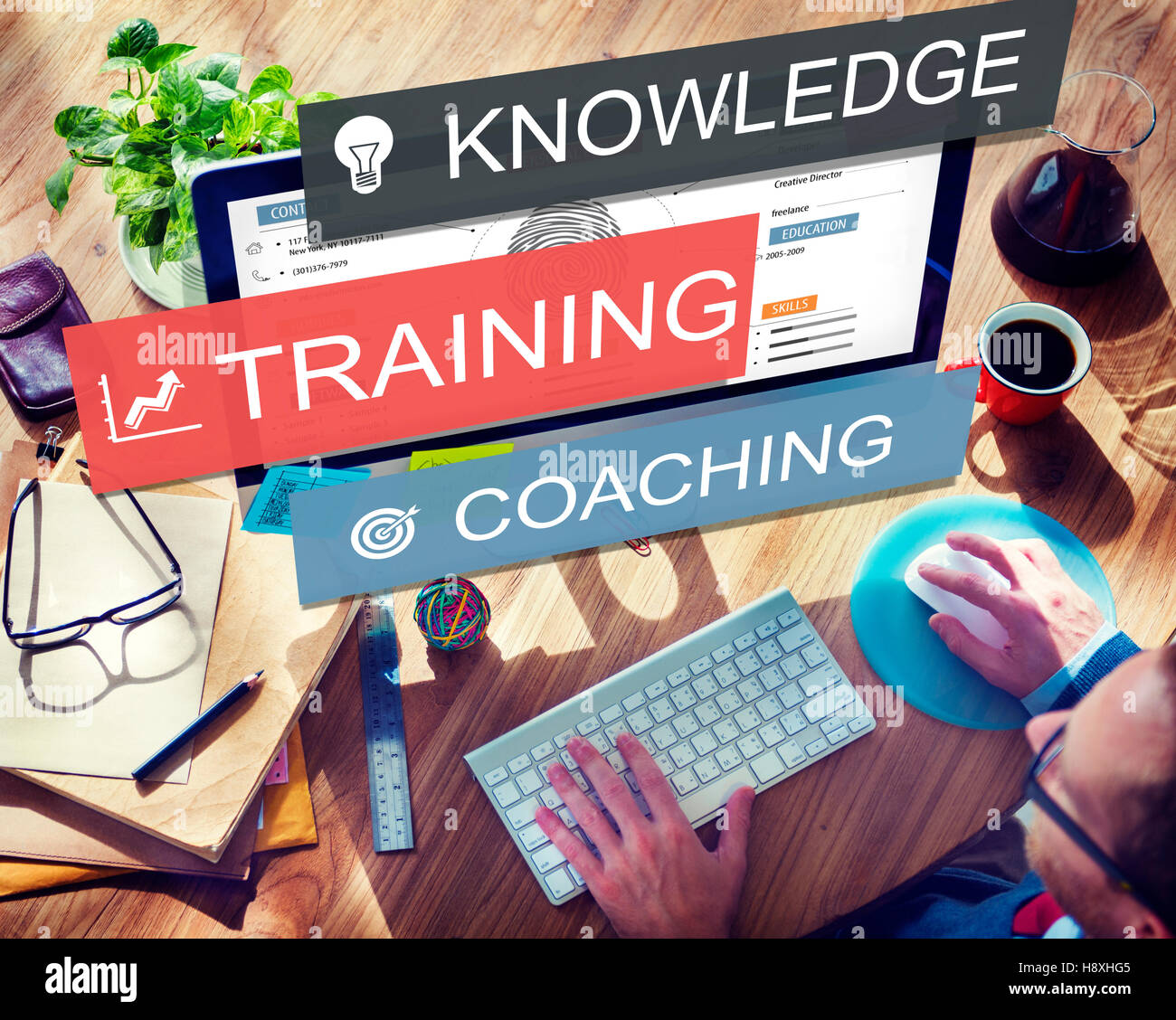 Training Best Practice Coaching Development Knowledge Concept Stock ...