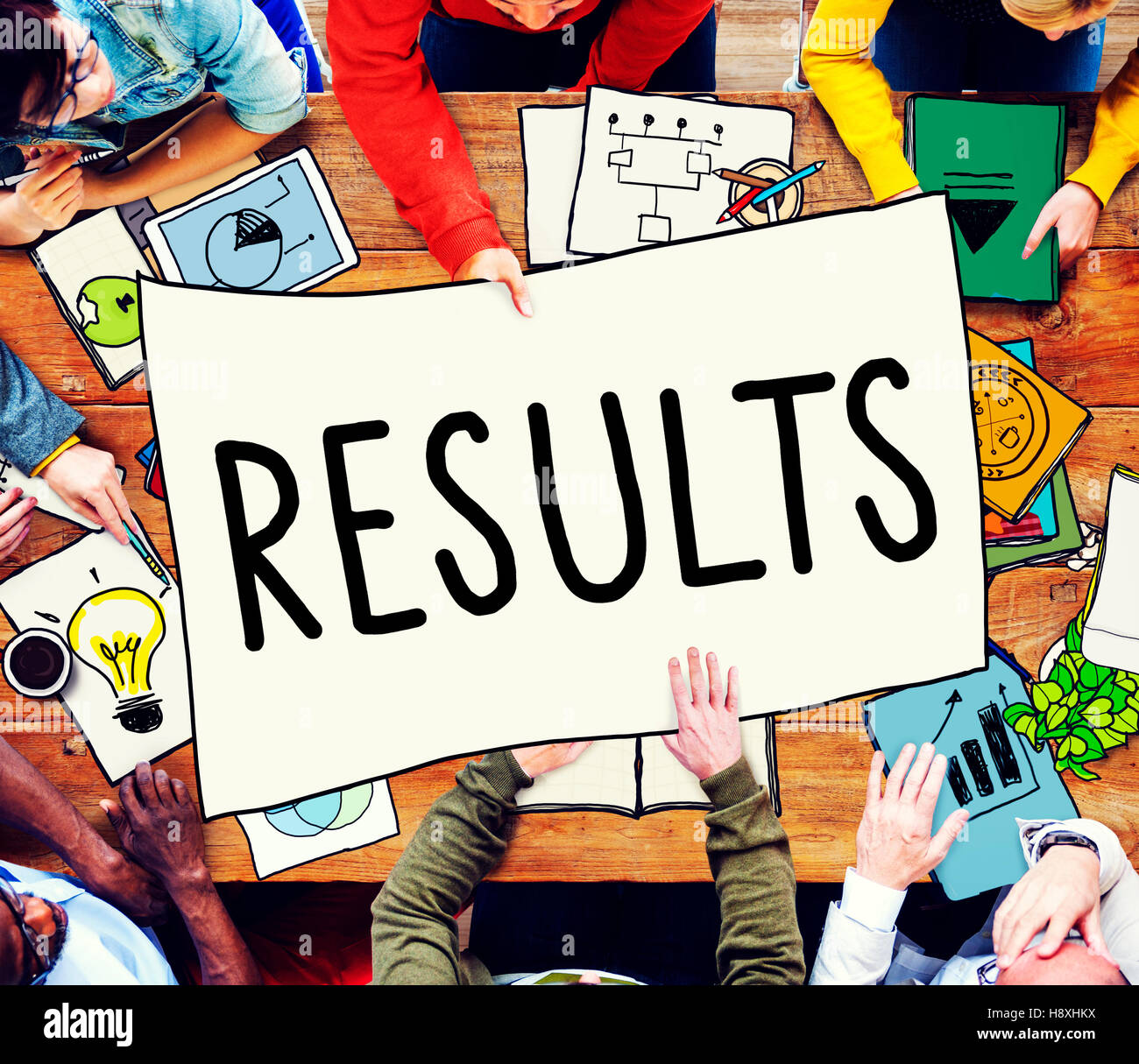 Results Effect Evaluation Productivity Concept Stock Photo - Alamy