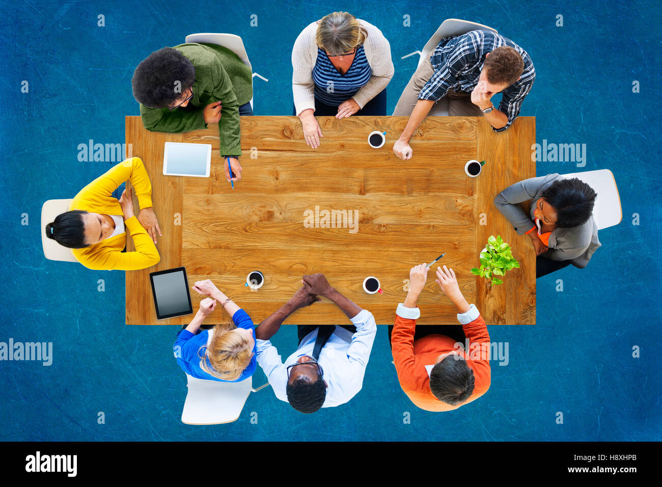 Meeting Brainstorming Discussion Collaboration Concept Stock Photo - Alamy