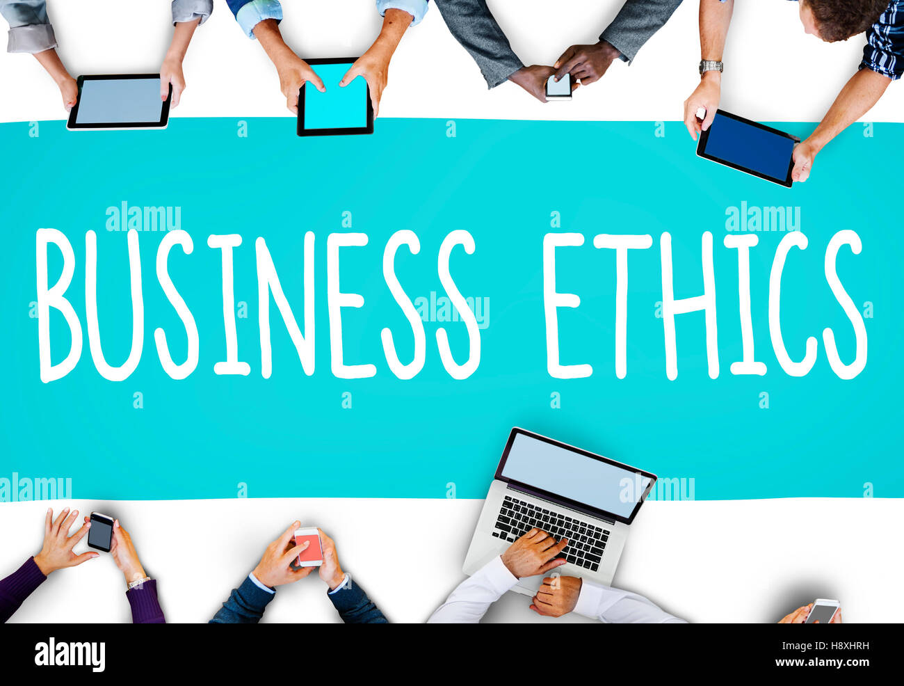 Business Ethics Honesty Ideology Responsibility Strategy Concept Stock ...