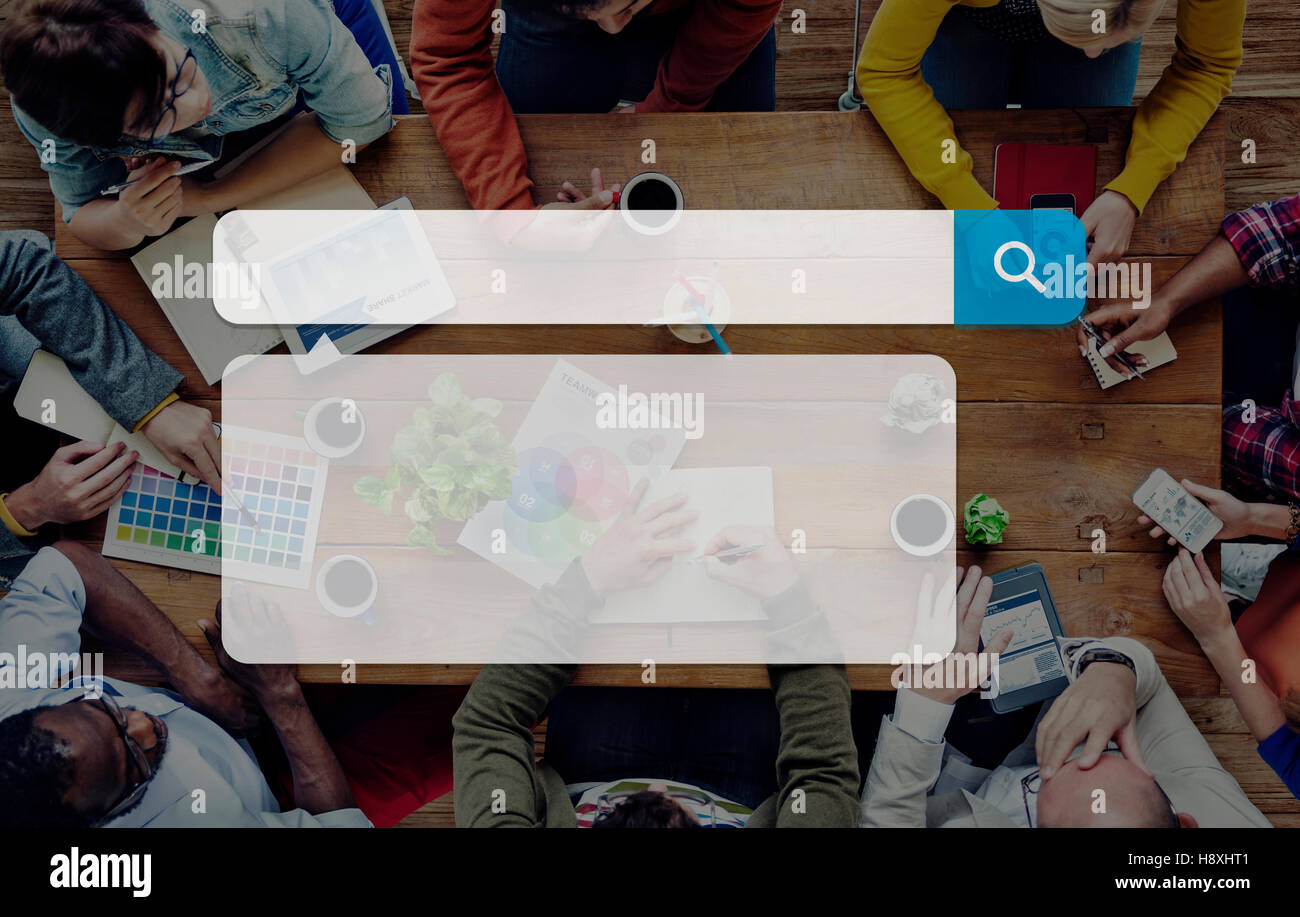 Search Box Technology Internet Browse Browsing Online Concept Stock ...