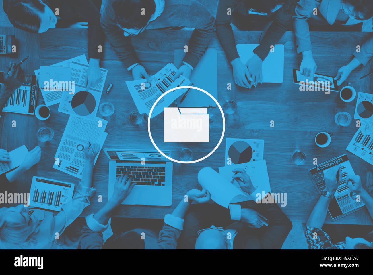 Folder Storage Files Organization Document Data Concept Stock Photo - Alamy