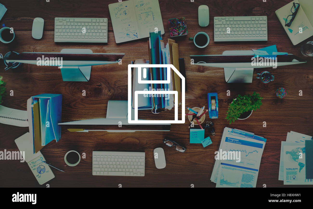 Diskette Floppy Drive Memory Storage Concept Stock Photo - Alamy