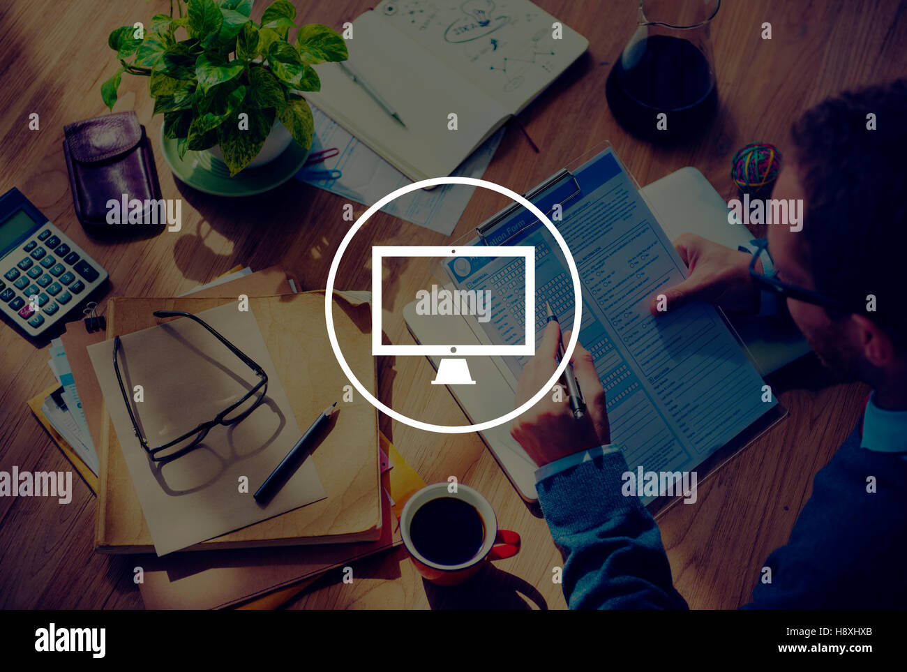 Computer Laptop Technology Digital Device Concept Stock Photo - Alamy