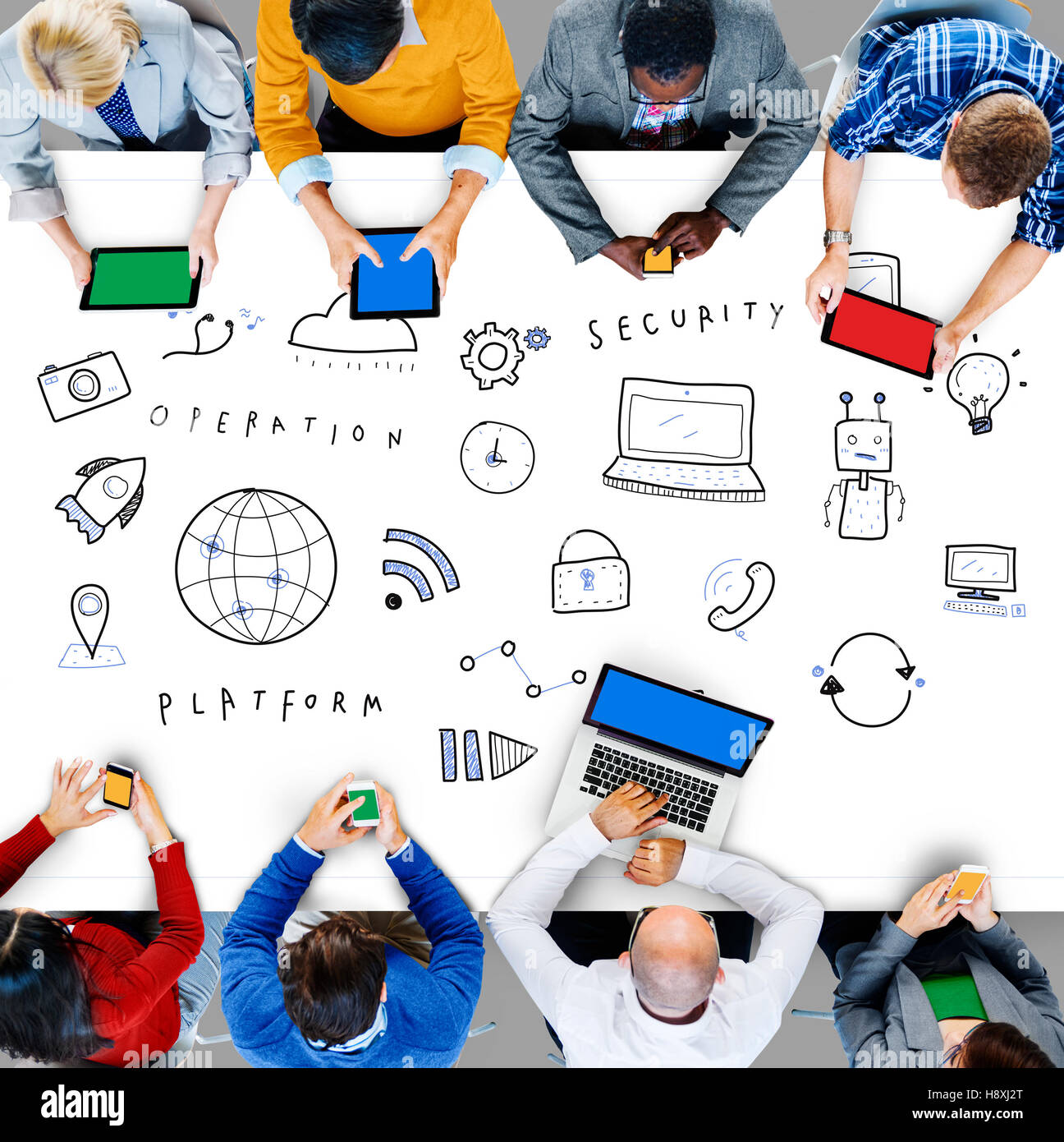 Technology Connecting Cloud Network Concept Stock Photo - Alamy Technology Connecting Cloud Network Concept Stock Photo - Alamy