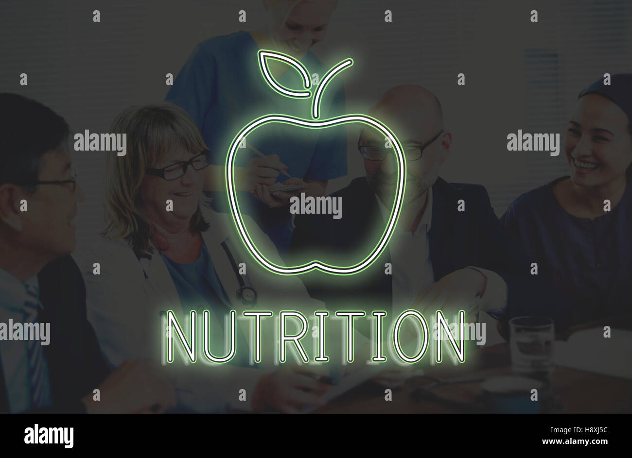 Group of general practitioners having a meeting Stock Photo - Alamy