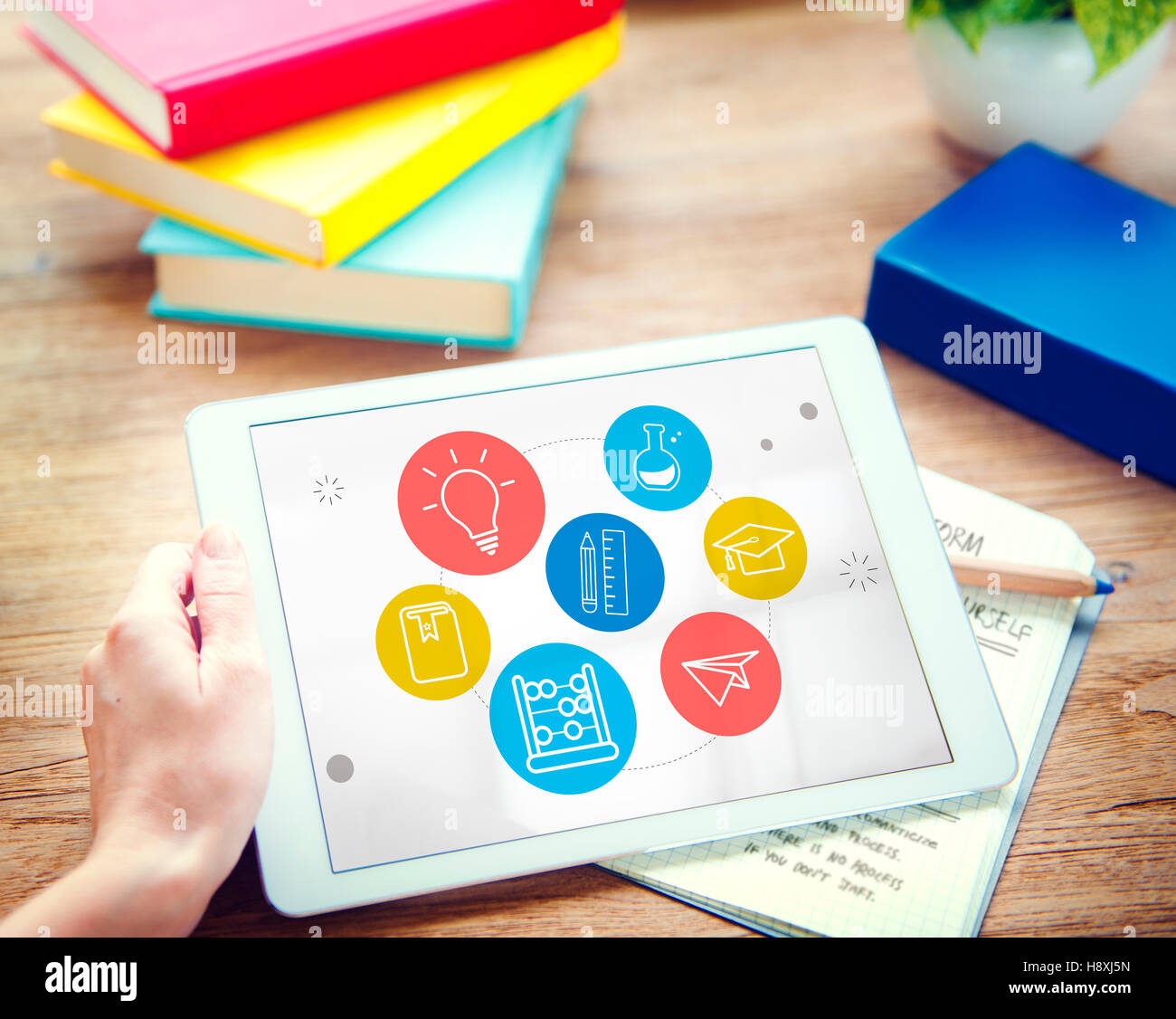 Insight Intelligence Studying Wisdom Graphic Concept Stock Photo - Alamy