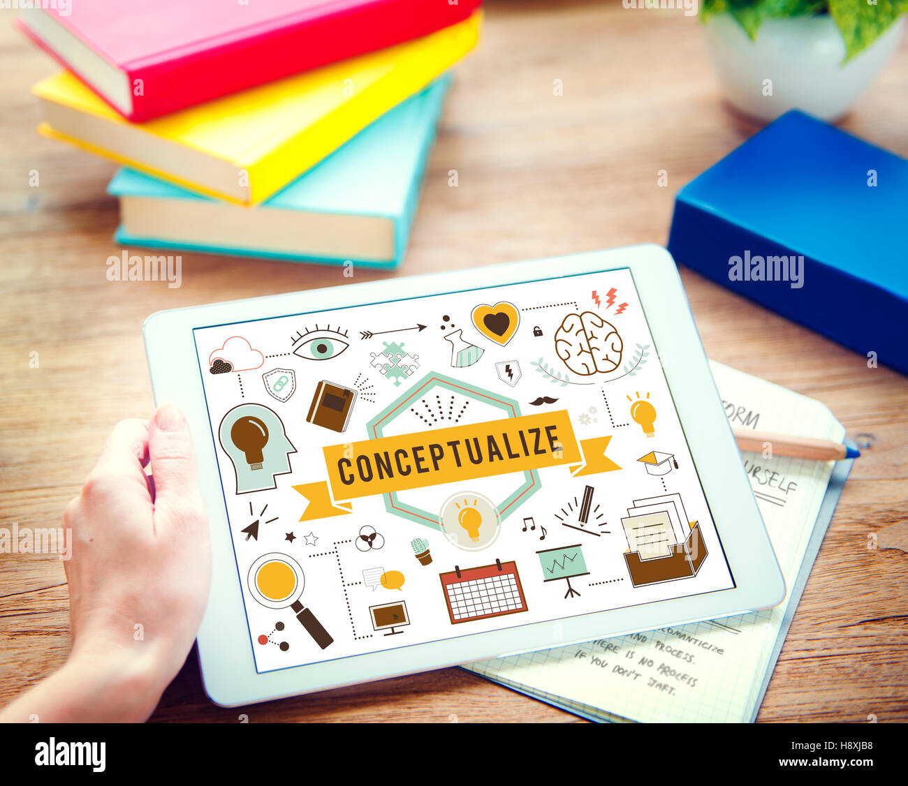 Conceptualize Conception Conceptual Ideas Plan Concept Stock Photo - Alamy