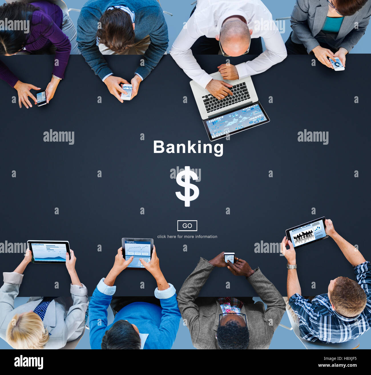 Business Team Connection Technology Networking Concept Stock Photo - Alamy