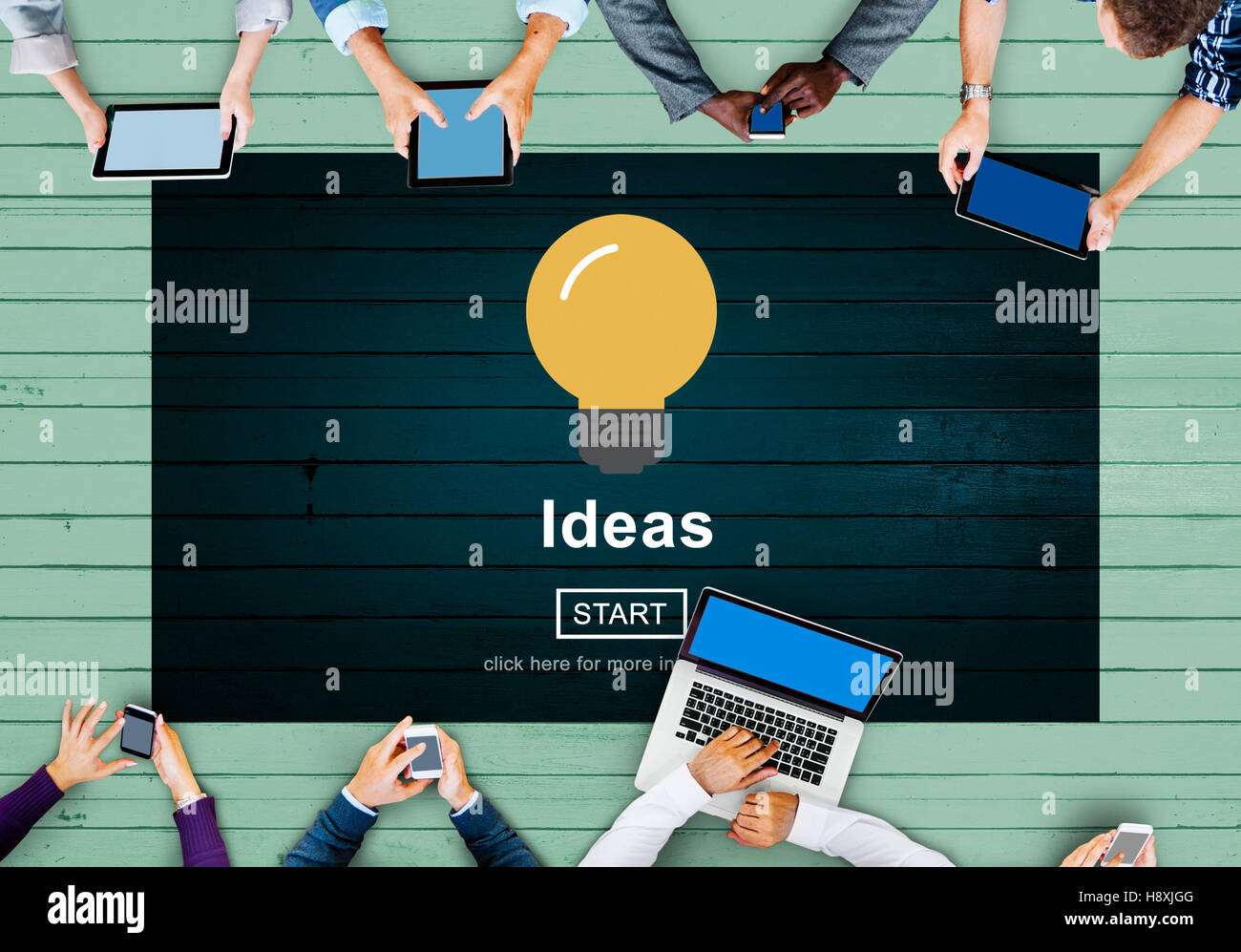 Ideas Inspire Creative Thinking Motivation Concept Stock Photo - Alamy