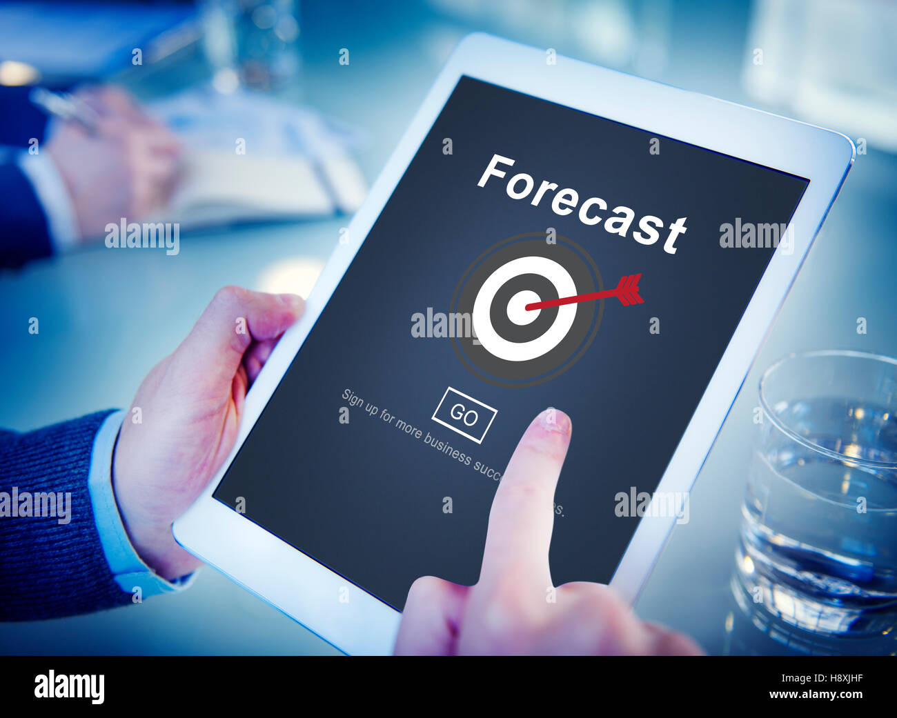Forecast Prediction Plan Goal Concept Stock Photo - Alamy