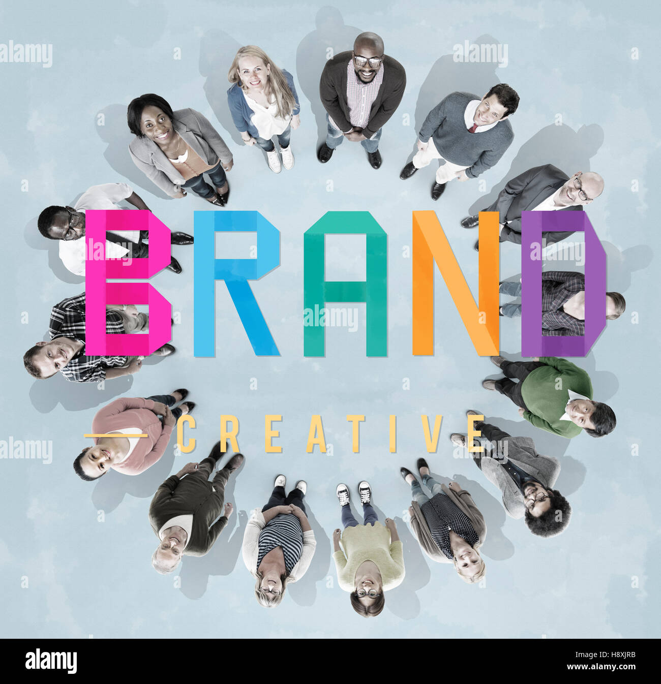 Brand Creative Branding Advertising Commercial Marketing Concept Stock ...