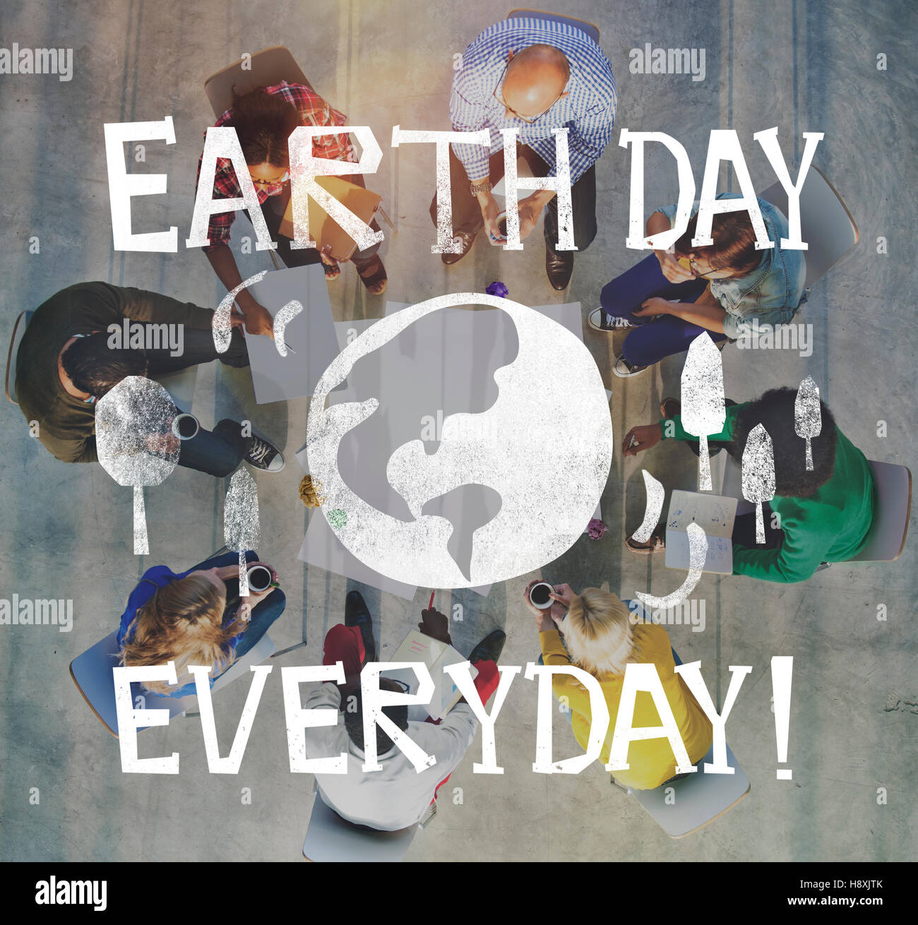 Earth Day Ecology Save Earth Concept Stock Photo - Alamy