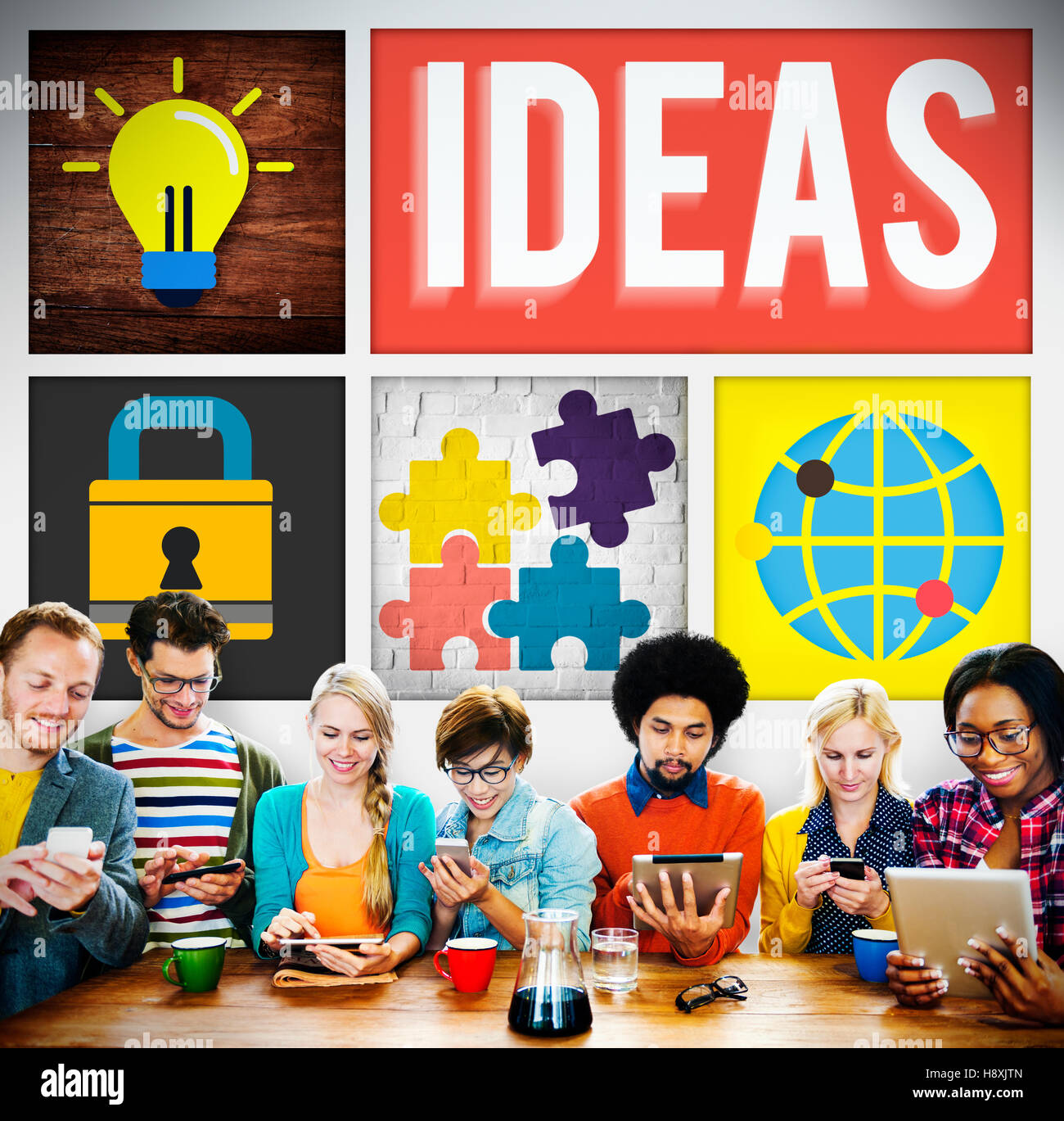 Ideas Innovation Intelligence Intellectual Wisdom Concept Stock Photo ...