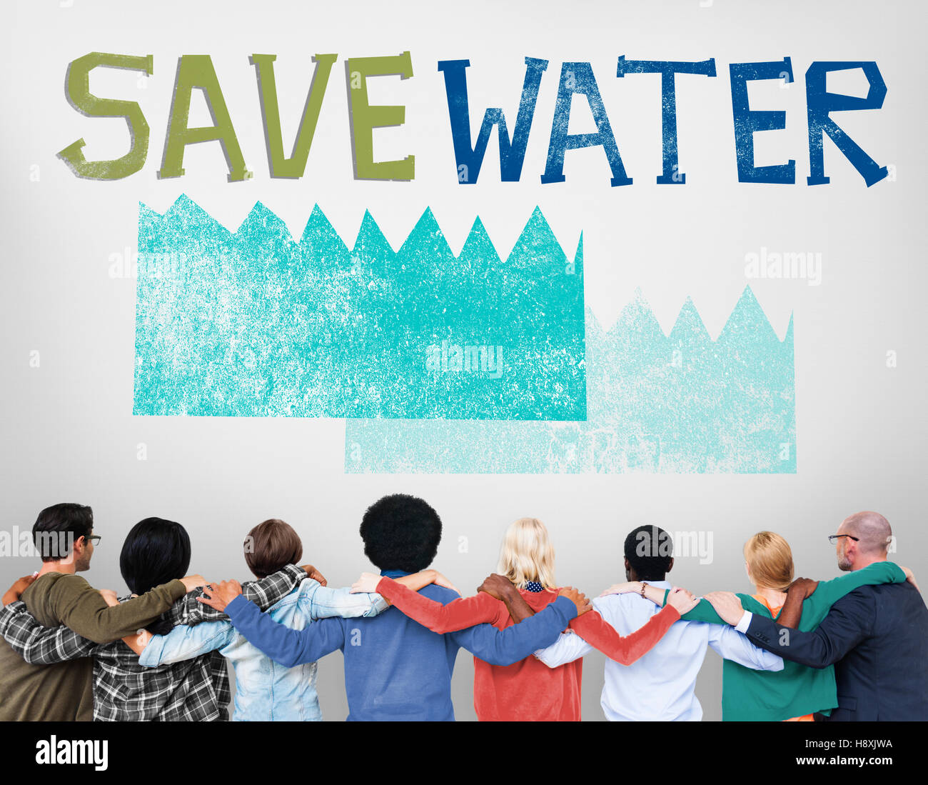 Ecology Water Conservation Sustainability Nature Concept Stock Photo ...
