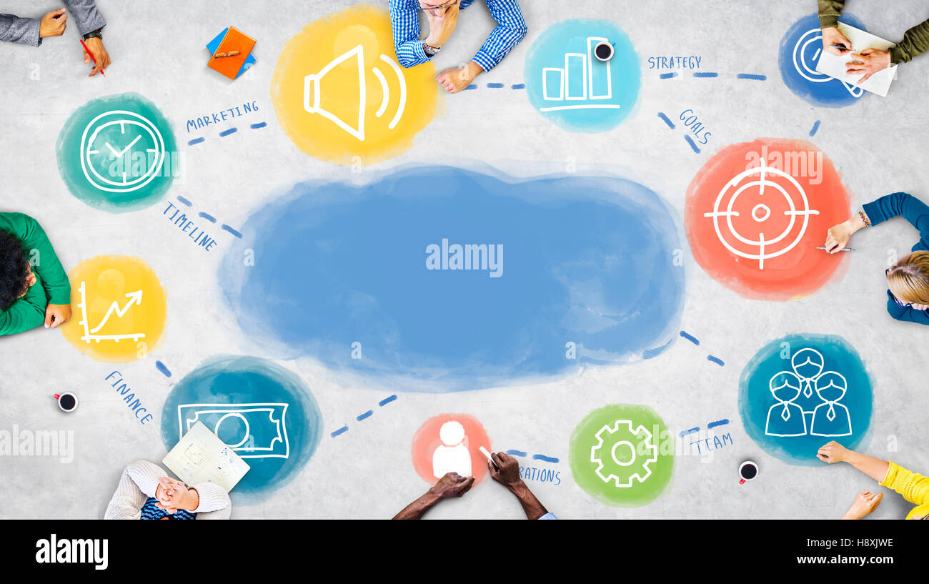 Business Team Meeting Planning Concept Stock Photo - Alamy