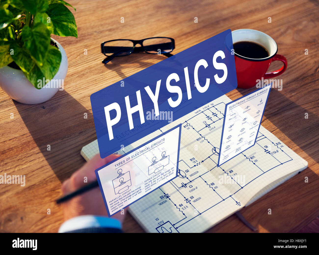 Physics Complex Experiment Formula Function Concept Stock Photo - Alamy