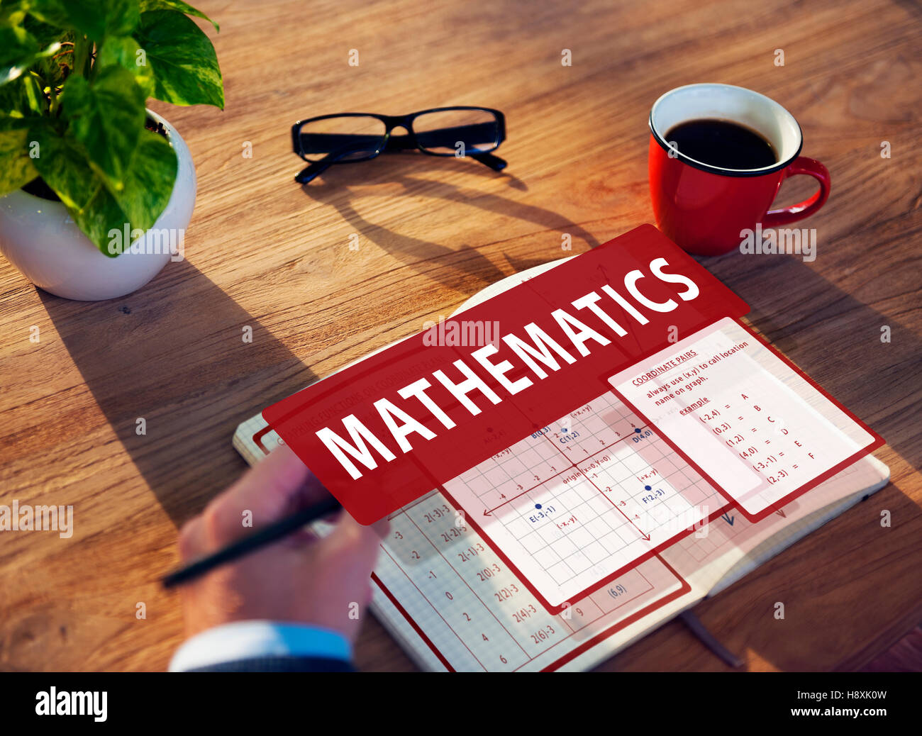 Mathematics Equation Calculate Algebra Function Concept Stock Photo - Alamy