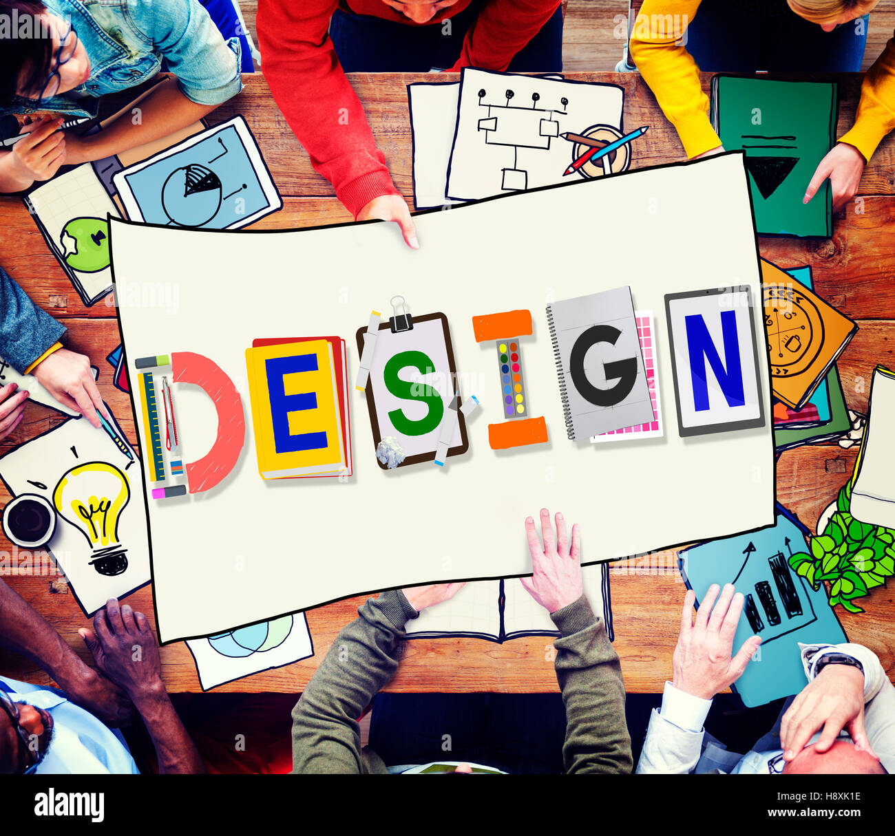 Design Creative Ideas Planning Creativity Concept Stock Photo - Alamy