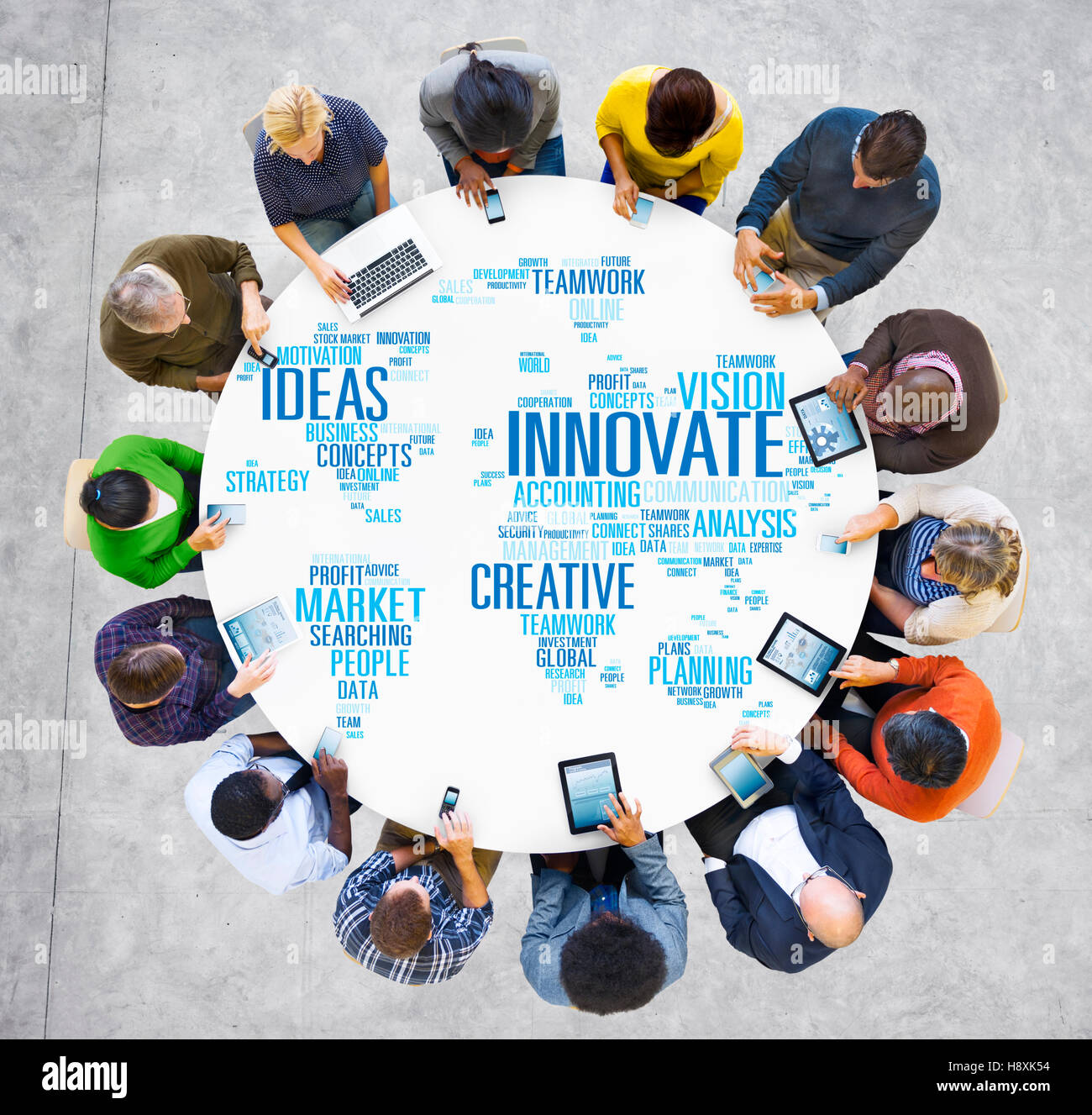 Innovation Inspiration Creativity Ideas Progress Innovate Concept Stock ...