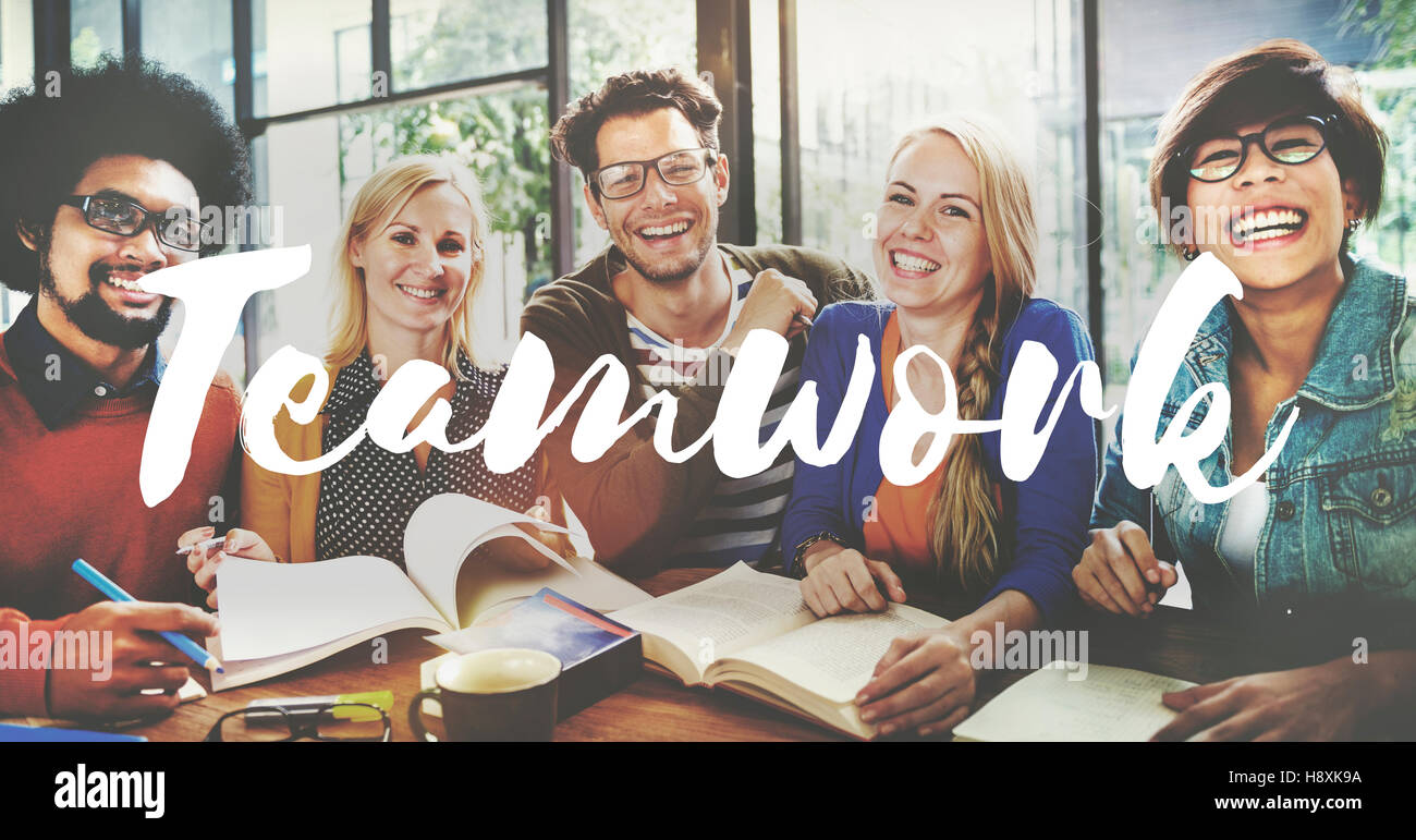 Teamwork Agreement Alliance Collaboration Unity Concept Stock Photo - Alamy