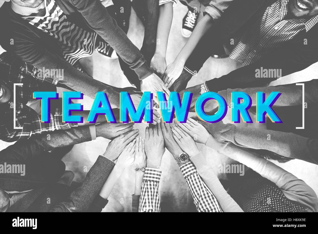 Teamwork Agreement Alliance Collaboration Unity Concept Stock Photo - Alamy