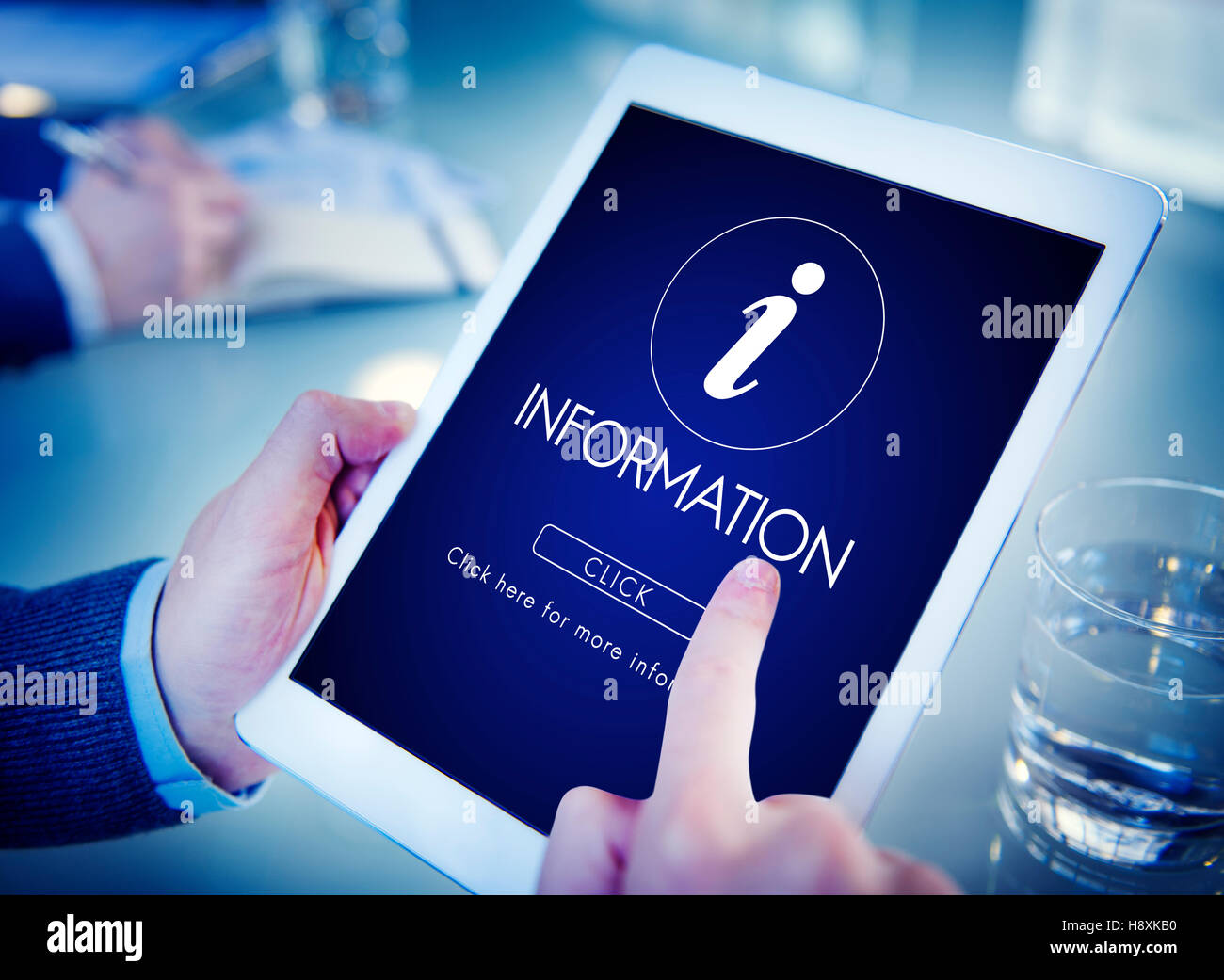 Information Help Faq Letter Icon Concept Stock Photo - Alamy