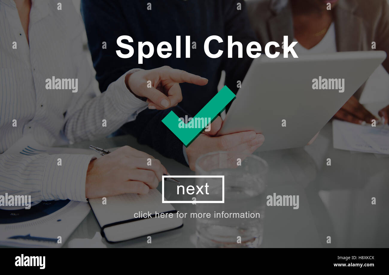 Spellcheck hi-res stock photography and images - Alamy